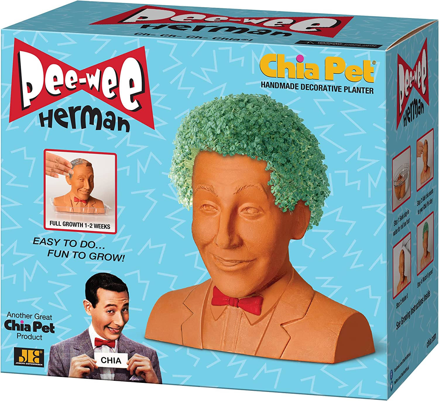 The true story behind how I got a Pee-wee Herman Chia Pet - Pee-wee's blog
