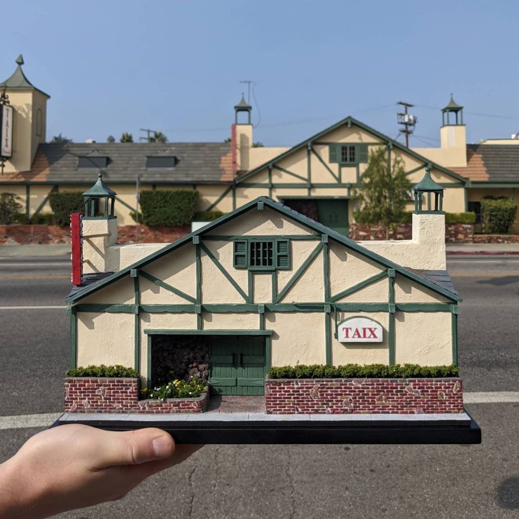 Small Scale LA: Artist makes miniature versions of Los Angeles ...