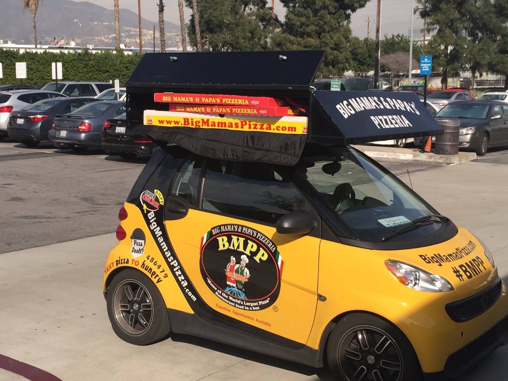 Check out the world's largest deliverable PIZZA!! - Pee-wee's blog